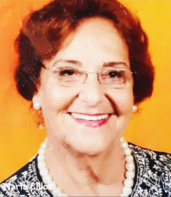 Informo o falecimento de: MARIA APARECIDA MARTINELLI DE CILLO