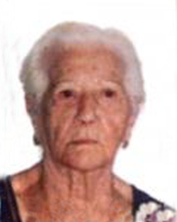 Informo o falecimento de: MARIA FORTI