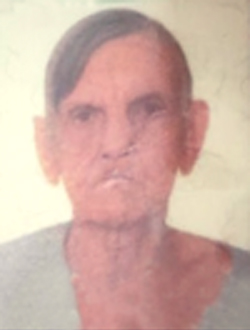 Informo o falecimento de: DIRCE MARIA LUCCA